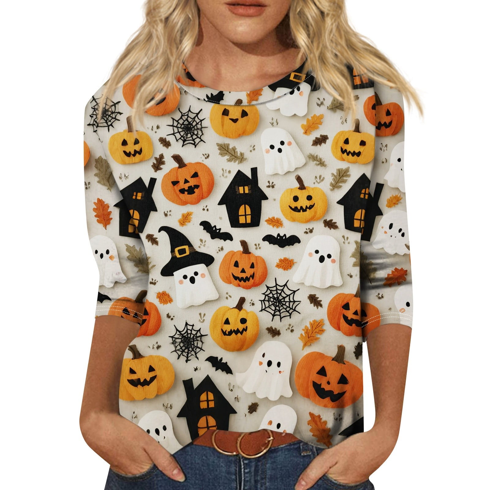 DORKASM Halloween Adults Tee Shirt Skull de Cheap Crew Neck T Shirts ...