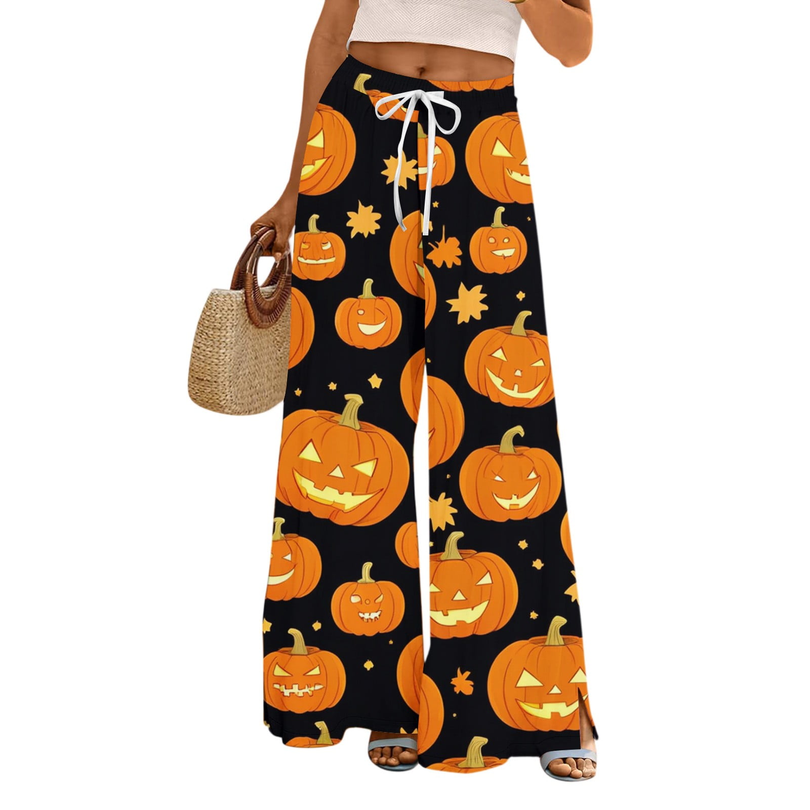 DORKASM Halloween Pajama Pants for Women Fashion Loose Cute Pj Pants ...