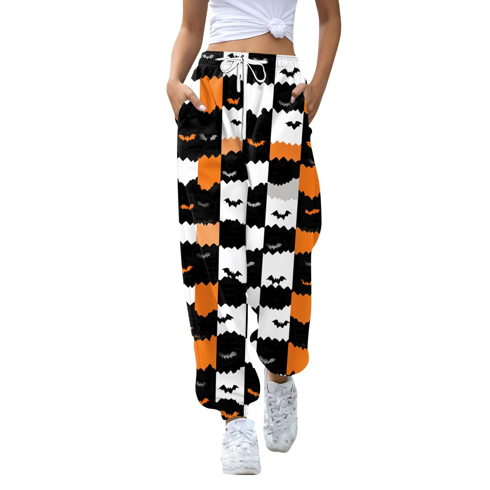 DORKASM Halloween Pajama Sweatpants for Women 2025 Straight Leg Easy Pj ...