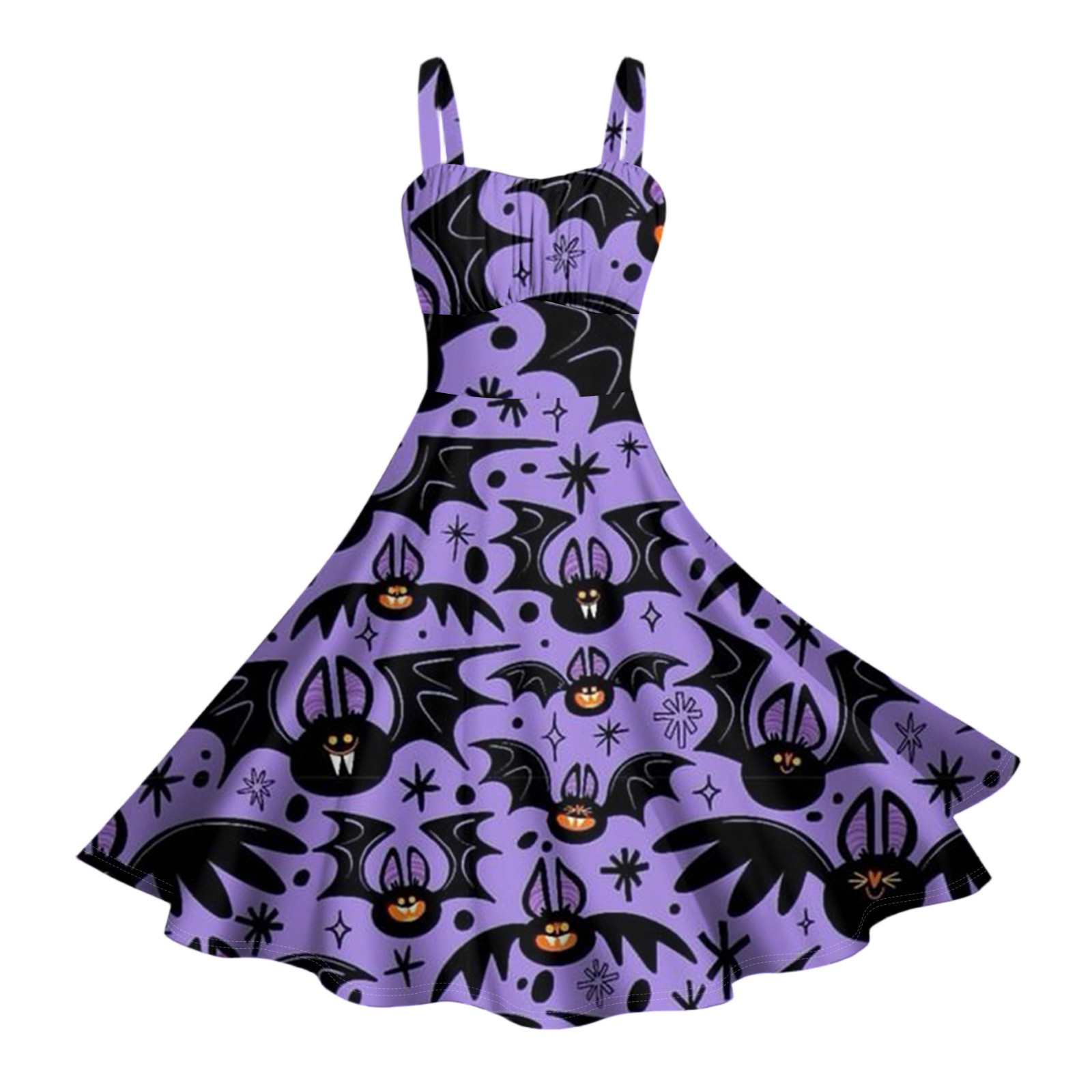 DORKASM Halloween Vintage Sundress for Adult 1950s Trendy Fun ...