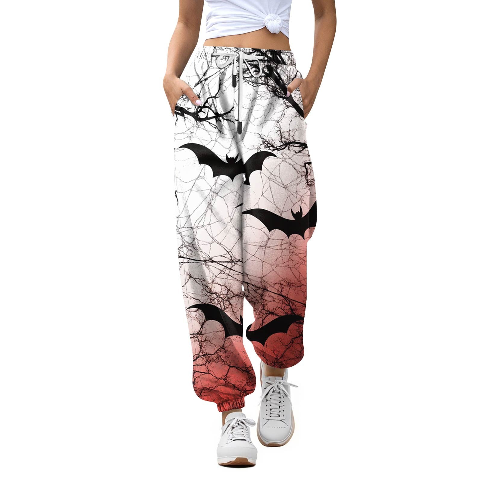 DORKASM Halloween Womens Pajama Sweatpants 2025 Pumpkin Face Easy Pj ...