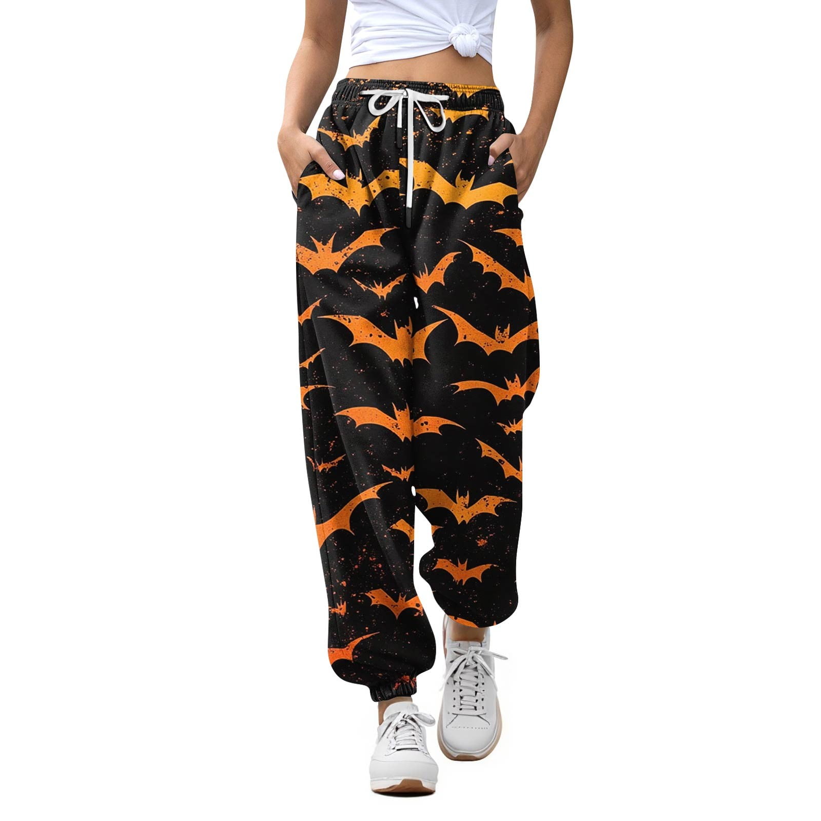 DORKASM Halloween Womens Pajama Sweatpants Fall Loose Drawing Work Pj ...
