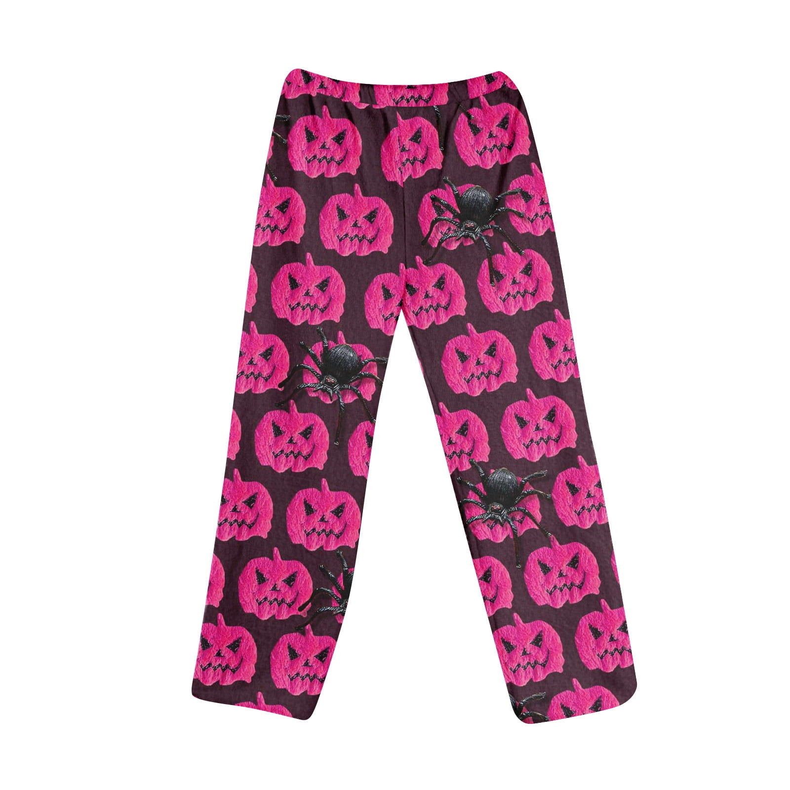 DORKASM Halloween Womens Pj Pants Winter Loose Drawing Scary Pajama ...