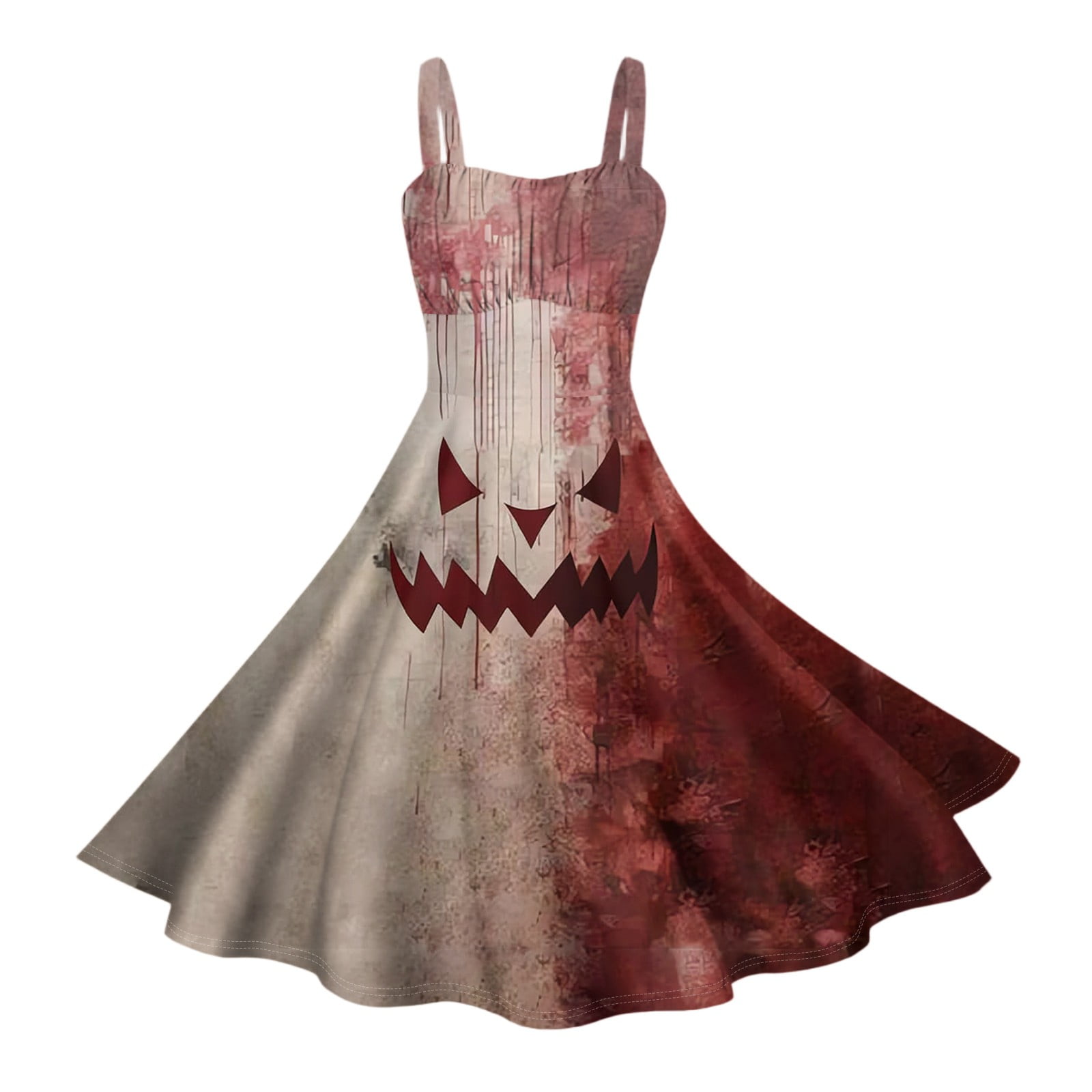 DORKASM Halloween Womens Retro Dresses Plus Size Bat Work Fun ...