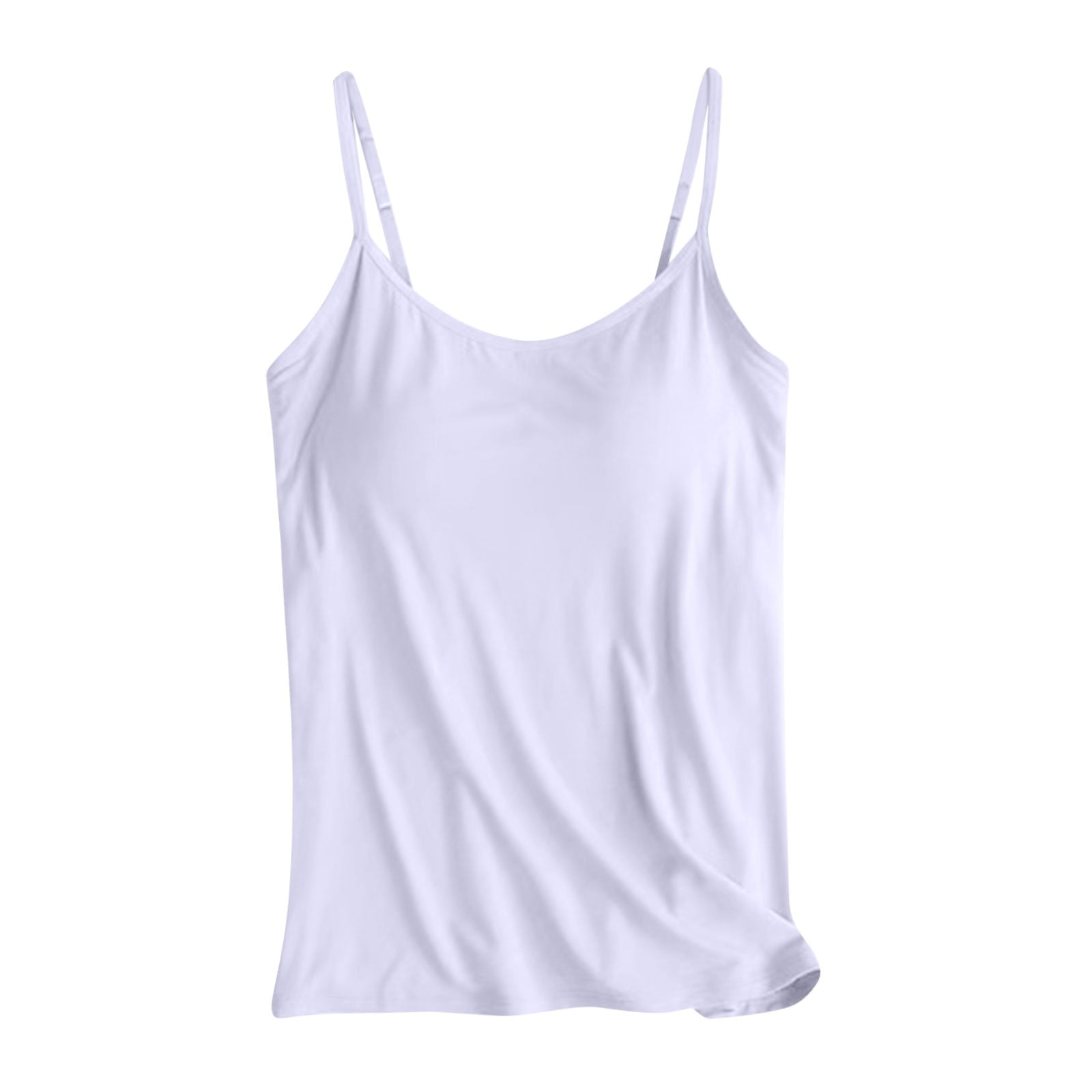 Dorkasm Shef Bra Tank Tops For Women Plus Size Sleeveless Padded Crew