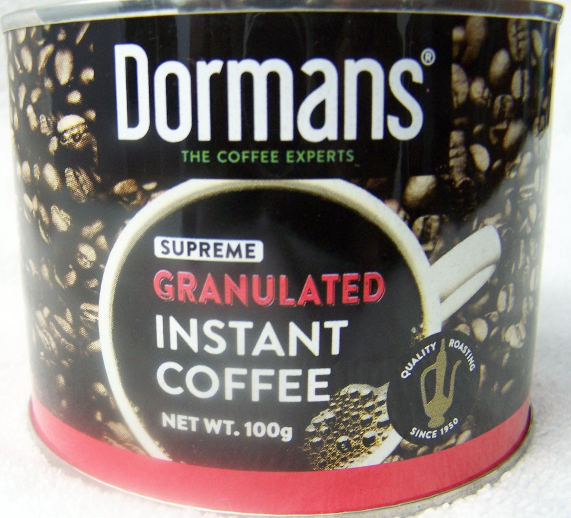 DORMANS SUPREME GRANULATED INSTANT COFFEE 100g - Walmart.com