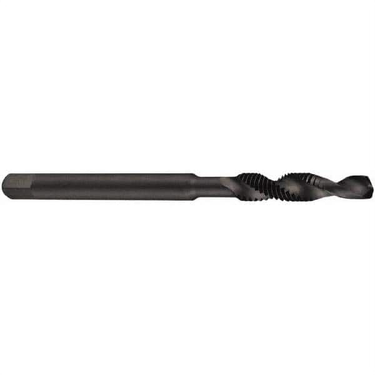 DORMER 5978339 Combination Drill Tap: 6H, 2 Flutes, HSS 0.1654" Drill ...