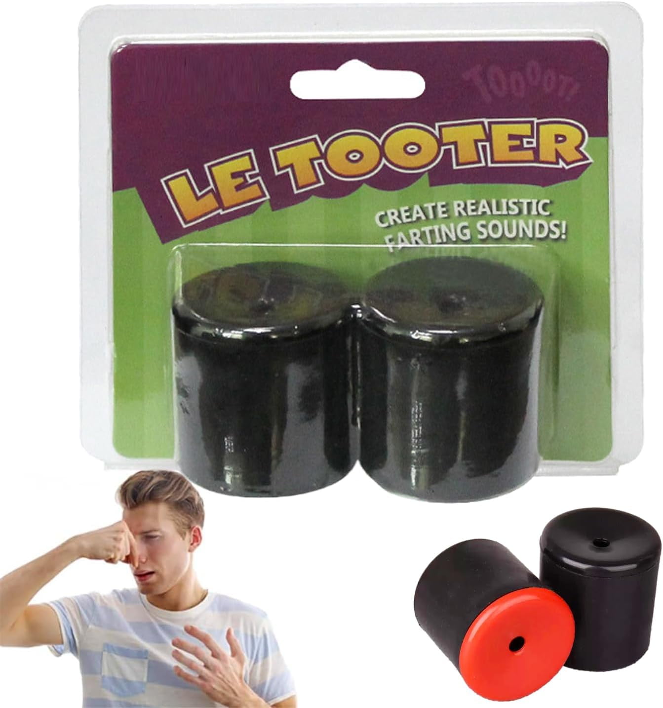 DORMOUSE Squeeze Pooter Fart Machine Toy, Original Le Tooter Fart Noise ...