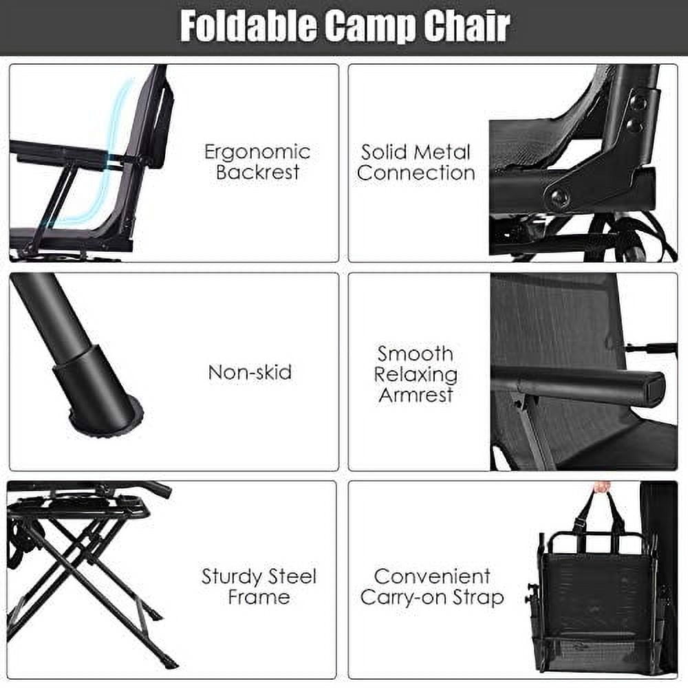 DORTALA 360 Degree Swivel Hunting Blind Chair, Portable Swivel Blind ...
