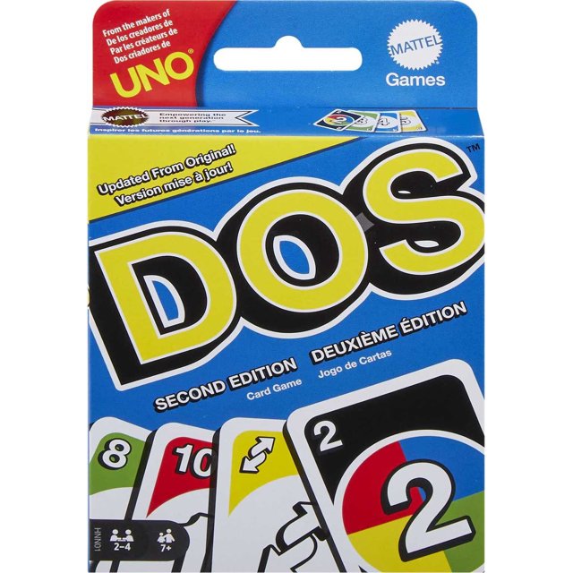 DOS Second Edition Card Game For Game Night Featuring Two Discard Plies ...