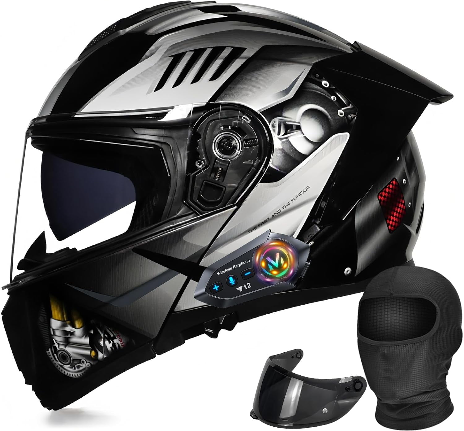 DOT Approved Motorcycle Half Helmet for Adults - High-Strength ABS ...