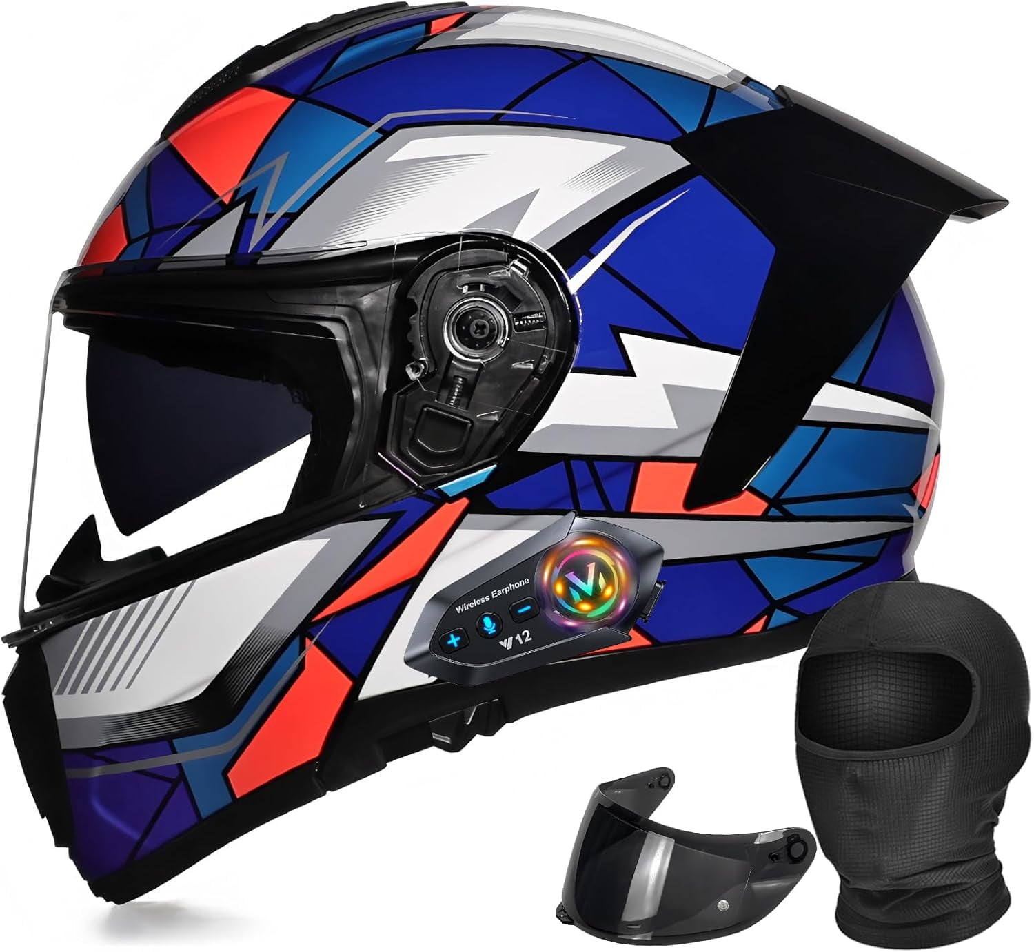 DOT Approved Motorcycle Half Helmet for Adults - High-Strength ABS ...