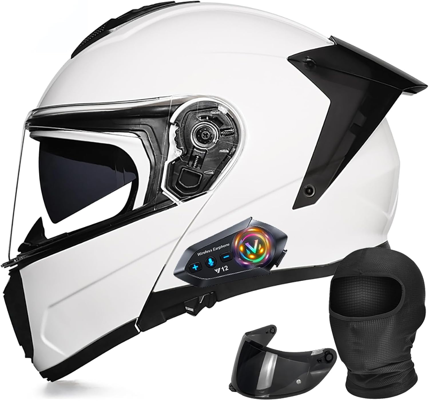 DOT Approved Motorcycle Half Helmet for Adults - High-Strength ABS ...