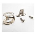 DOT Brand Lock Fasteners - 20 Sets #6 1/2" Mounting Screws, Plated ...