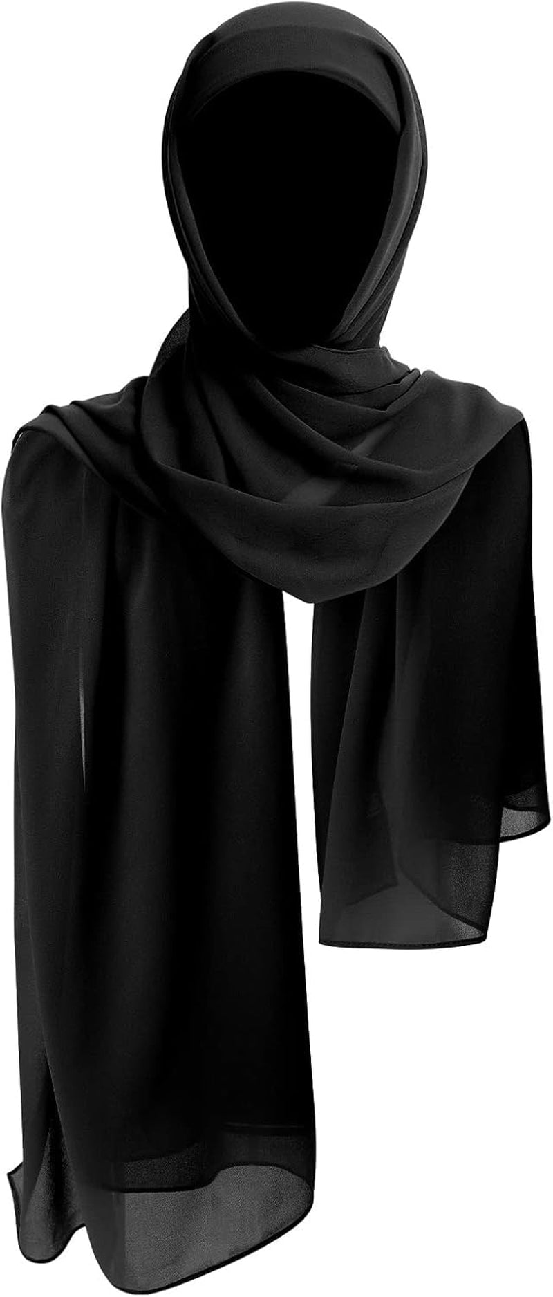 Women Muslim Long Khimar Ramadan Eid Prayer Garment Hijab Scarf Wrap ...