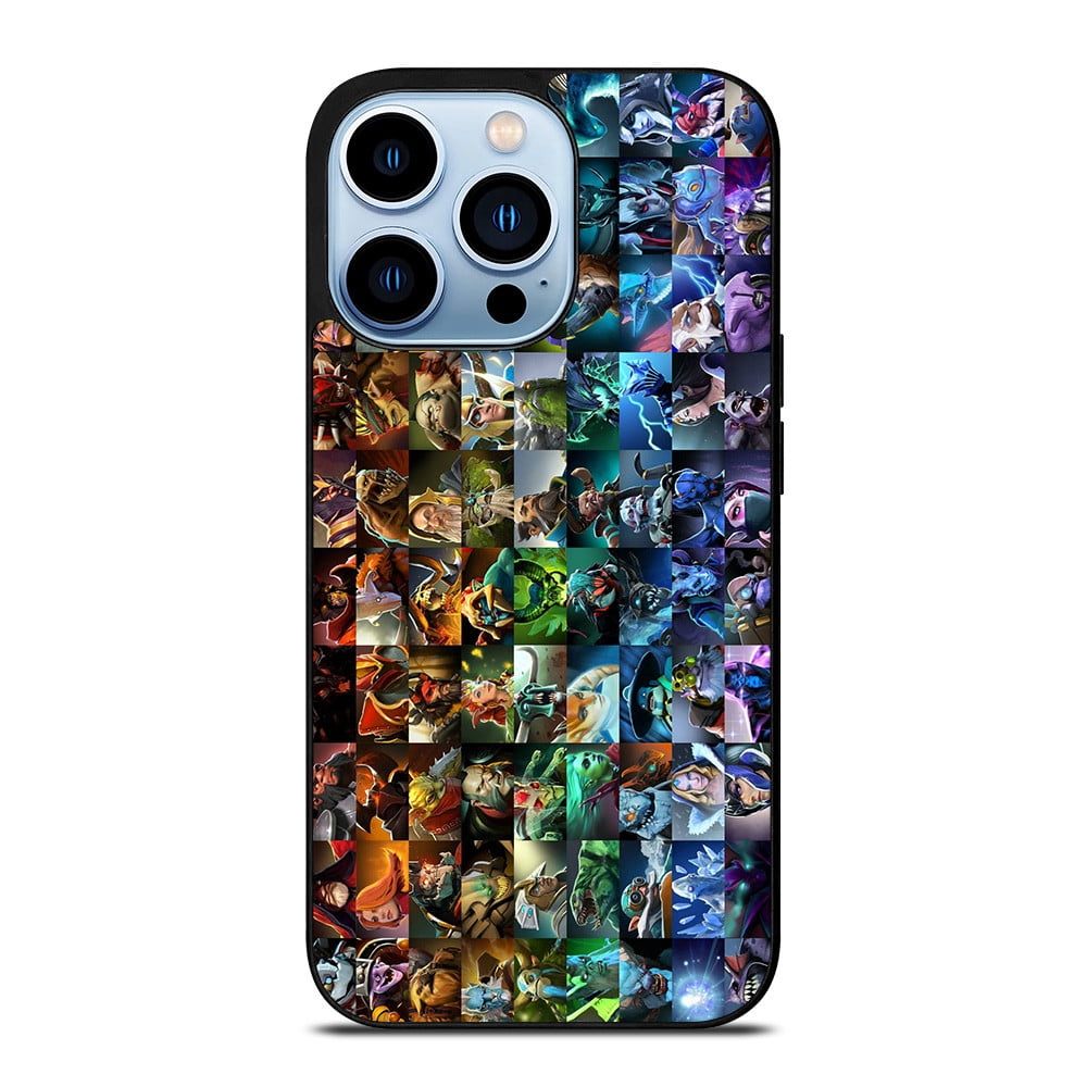 DOTA GAME ALL CHARACTER iPhone Case Cover, Phone Case For iPhone 16 15 ...