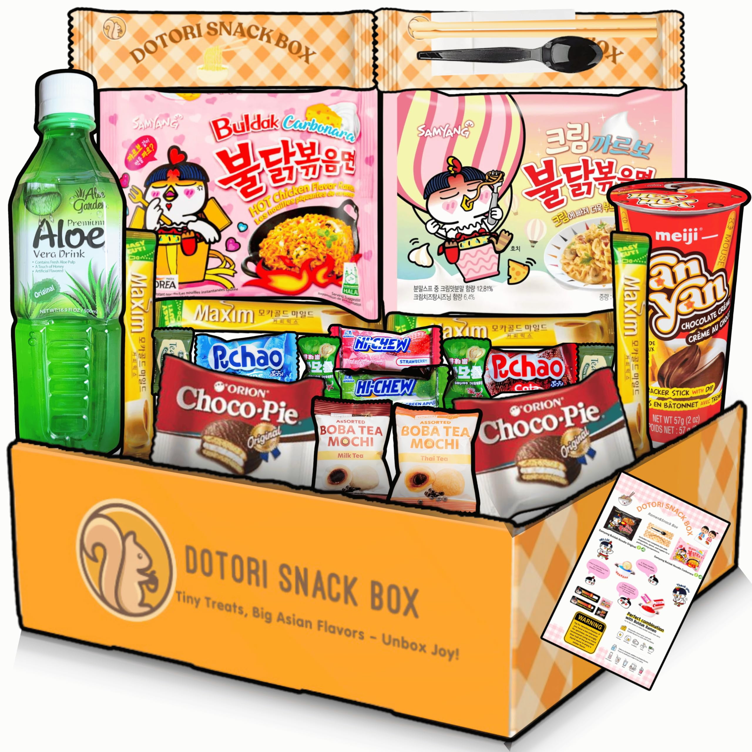 DOTORI SNACK BOX Premium YPF5 International Asian Snack Box and Exotic ...