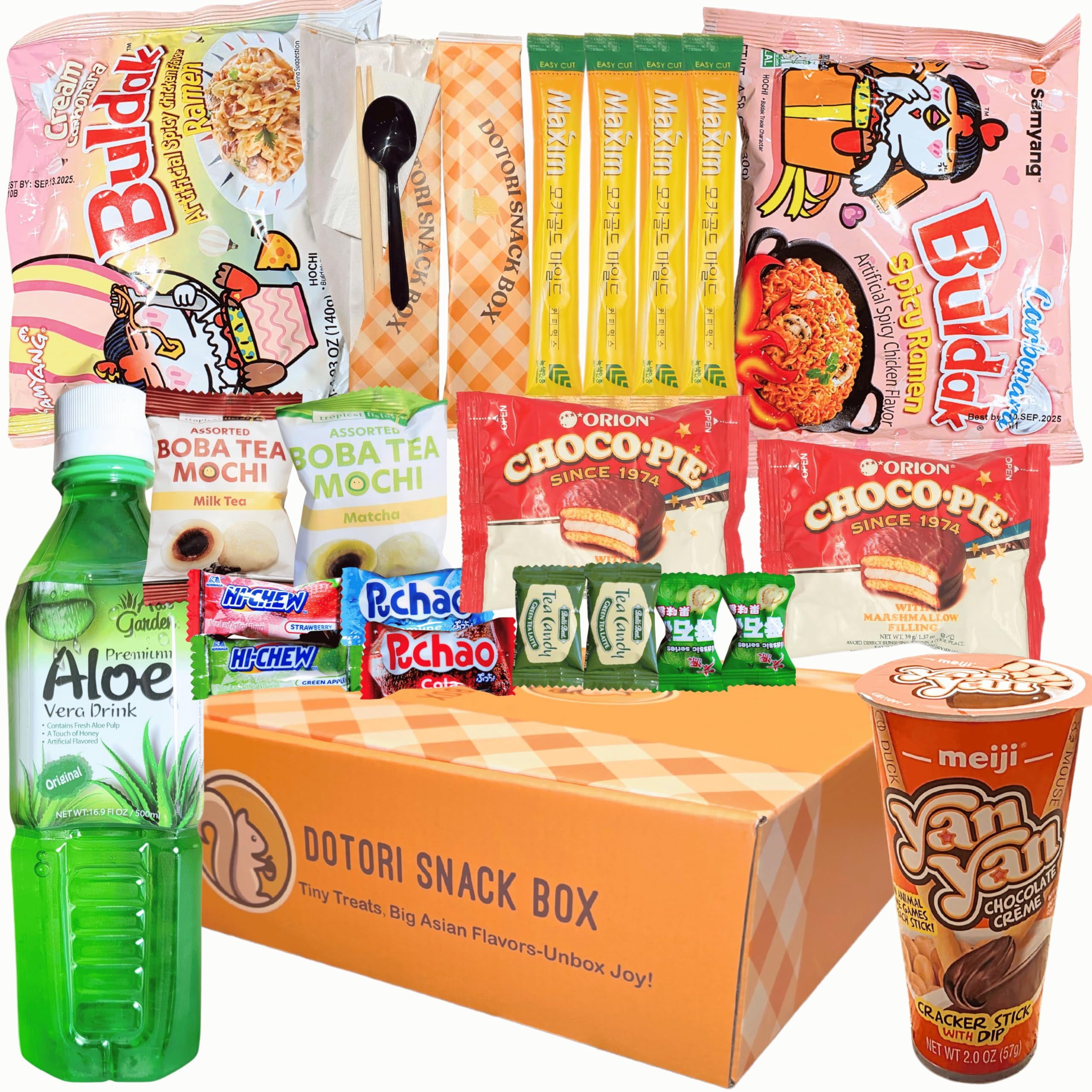 DOTORI SNACK BOXTRDN Premium International Asian Snack Box with Exotic ...