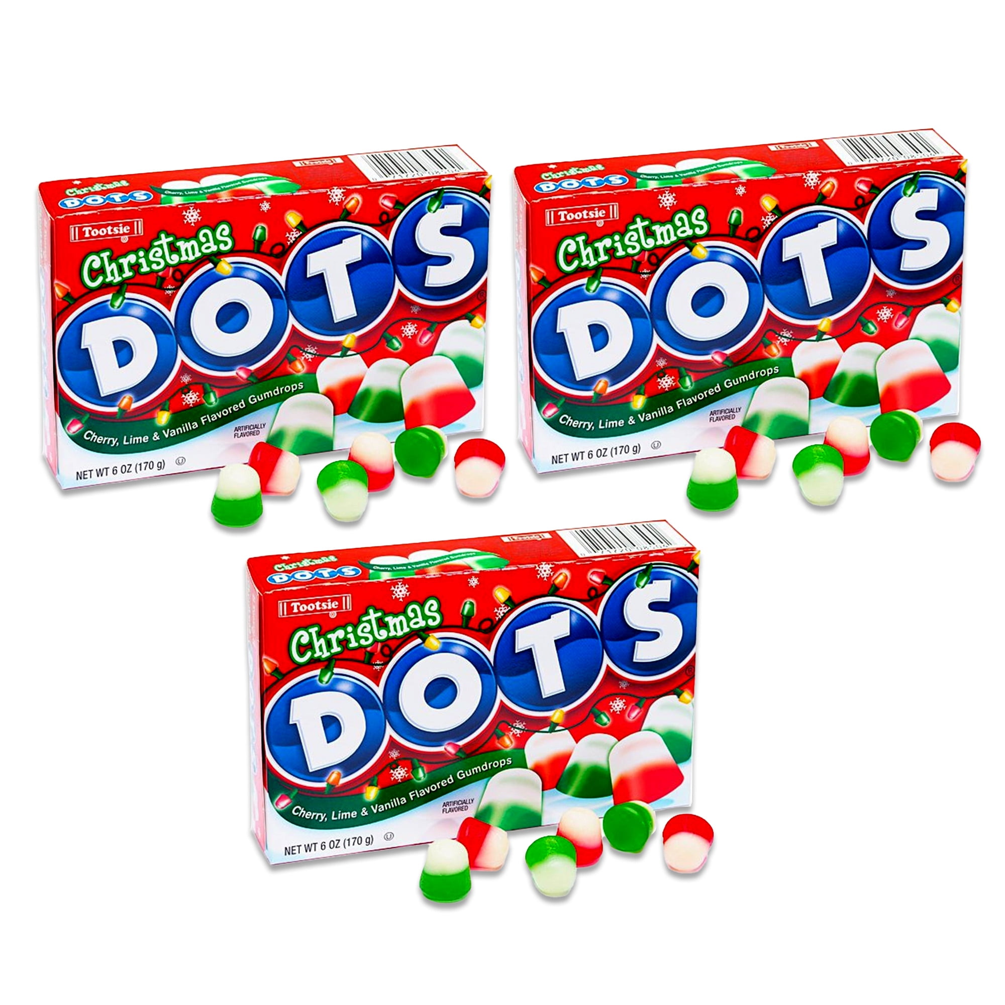 DOTS Candy Christmas Pack of 3 - Walmart.com