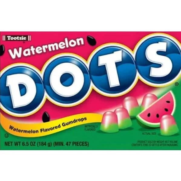 DOTS Theater Box Watermelon 6 Oz. Pack of 12 - Walmart.com