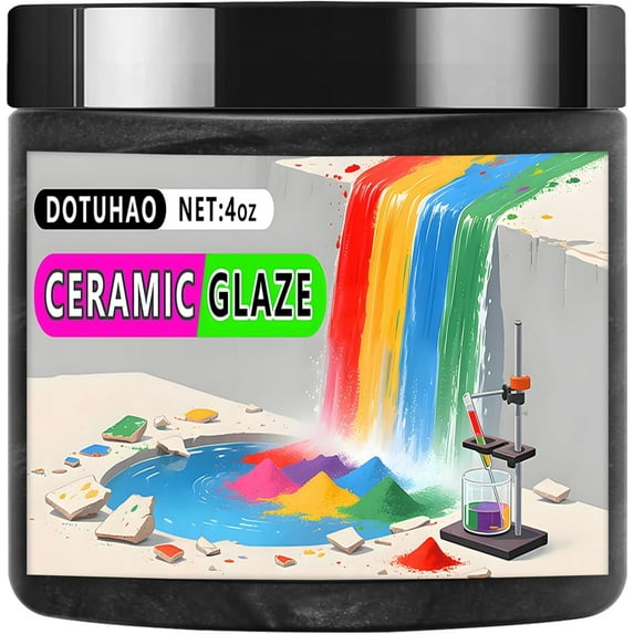 DOTUHAO Ceramic Glaze, Grey Ceramic Underglaze Colors Pigments Powder ...