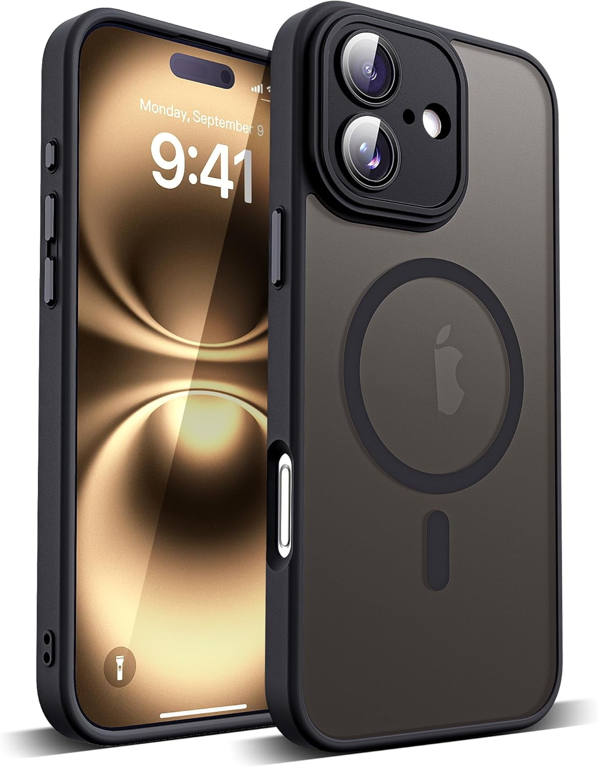 DOUALL-Compatible with iPhone 16 Plus Case with Built-in Camera Lens ...