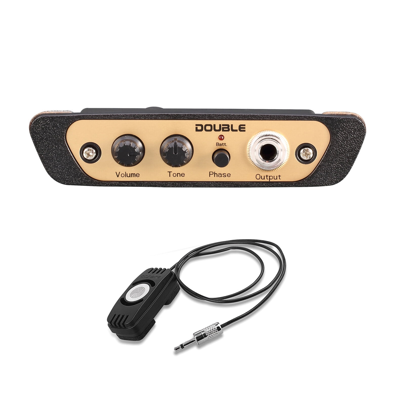 DOUBLE CJ01L Cajon Box Drum Preamp Pickup Musical Instrument Pickup ...