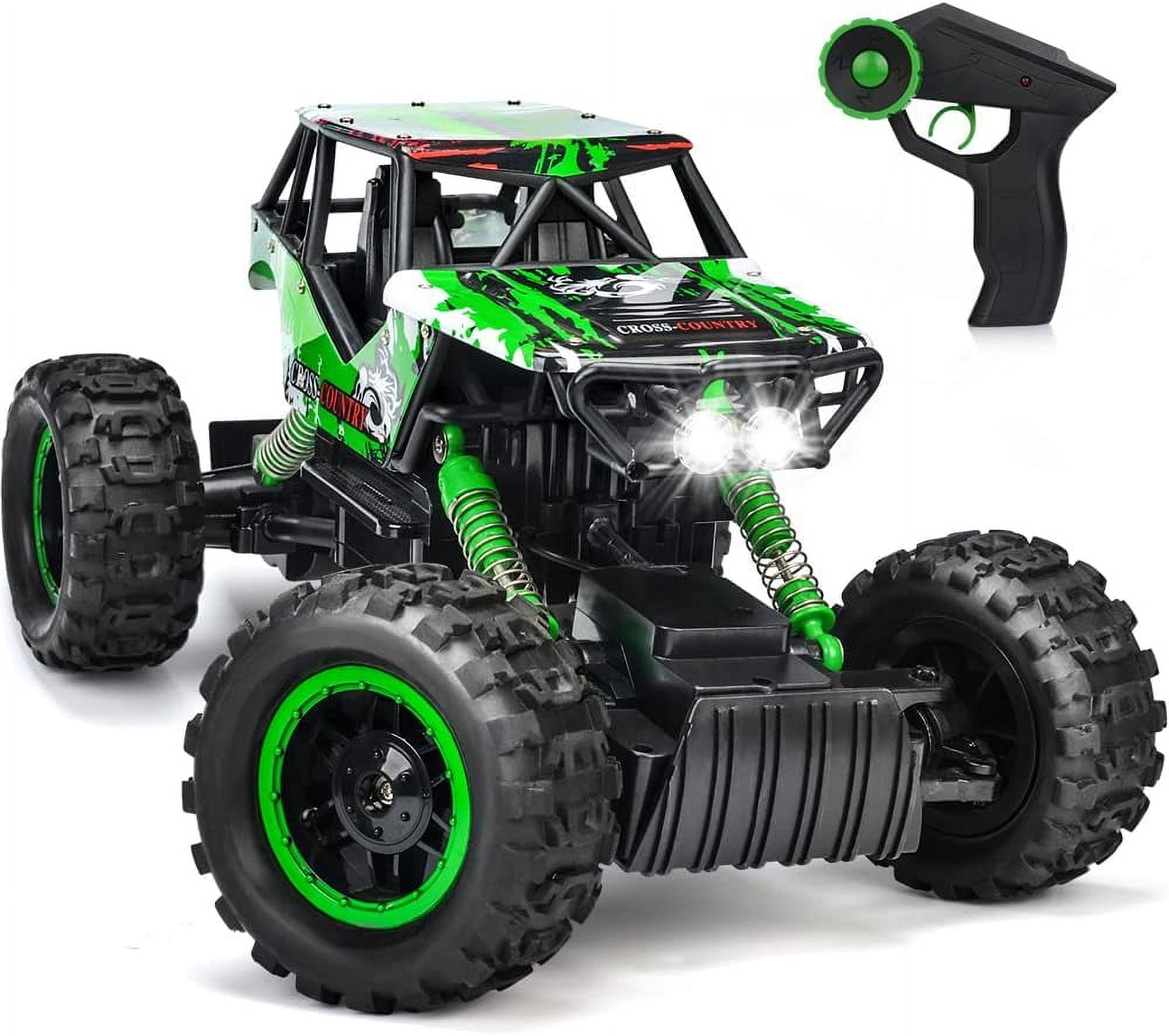 DOUBLE E 1:12 Scale Large Remote Control Car Monster Trucks for Boys ...