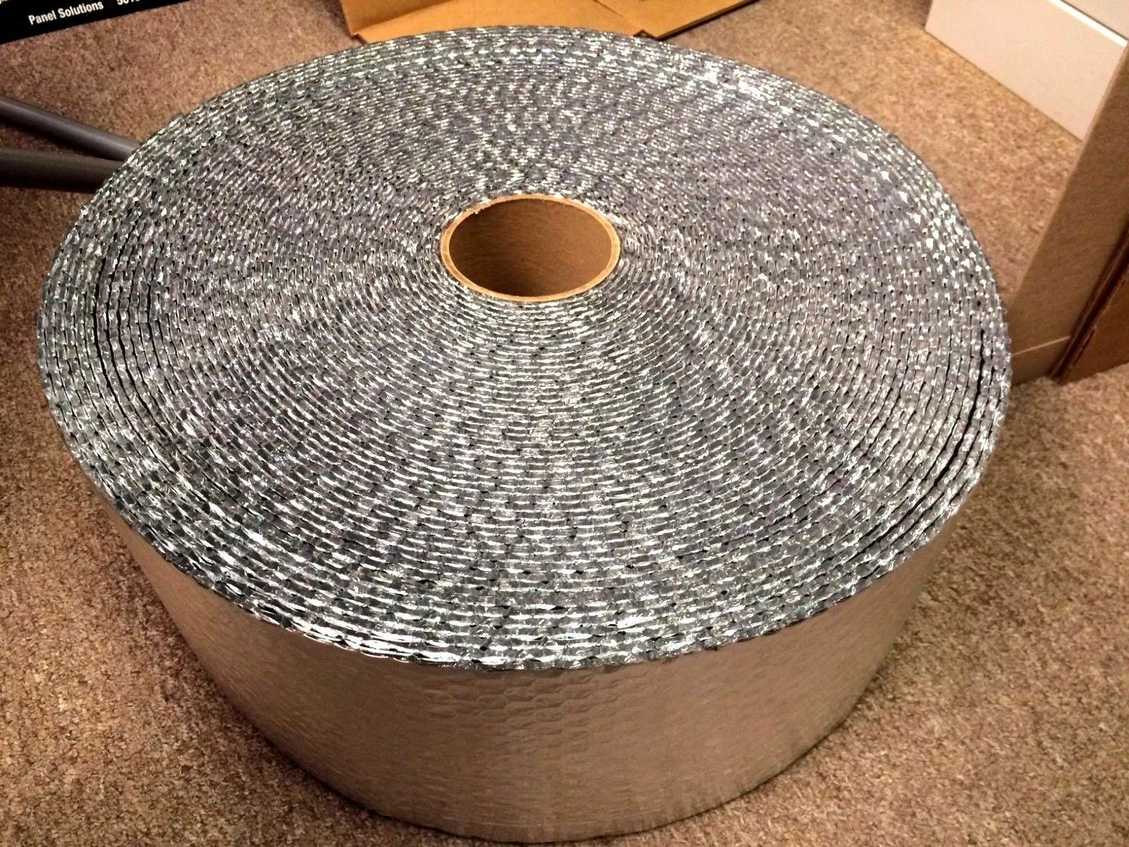 DOUBLE FOIL, REGULAR BUBBLE REFLECTIVE INSULATION WRAP 6" X 100' R8 ...