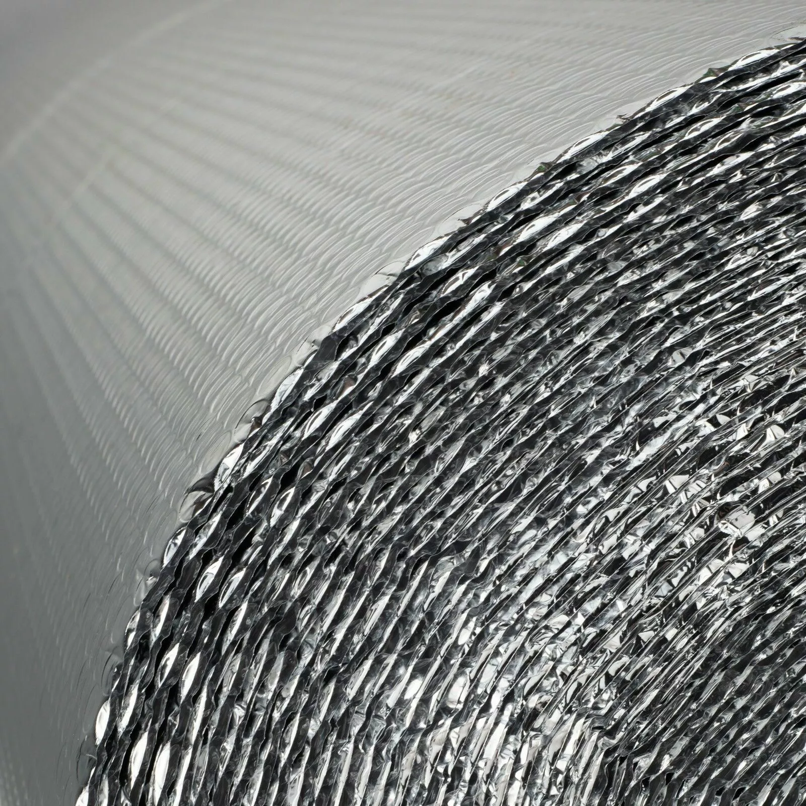 DOUBLE FOIL, REGULAR BUBBLE REFLECTIVE INSULATION WRAP 6" X 25 ...