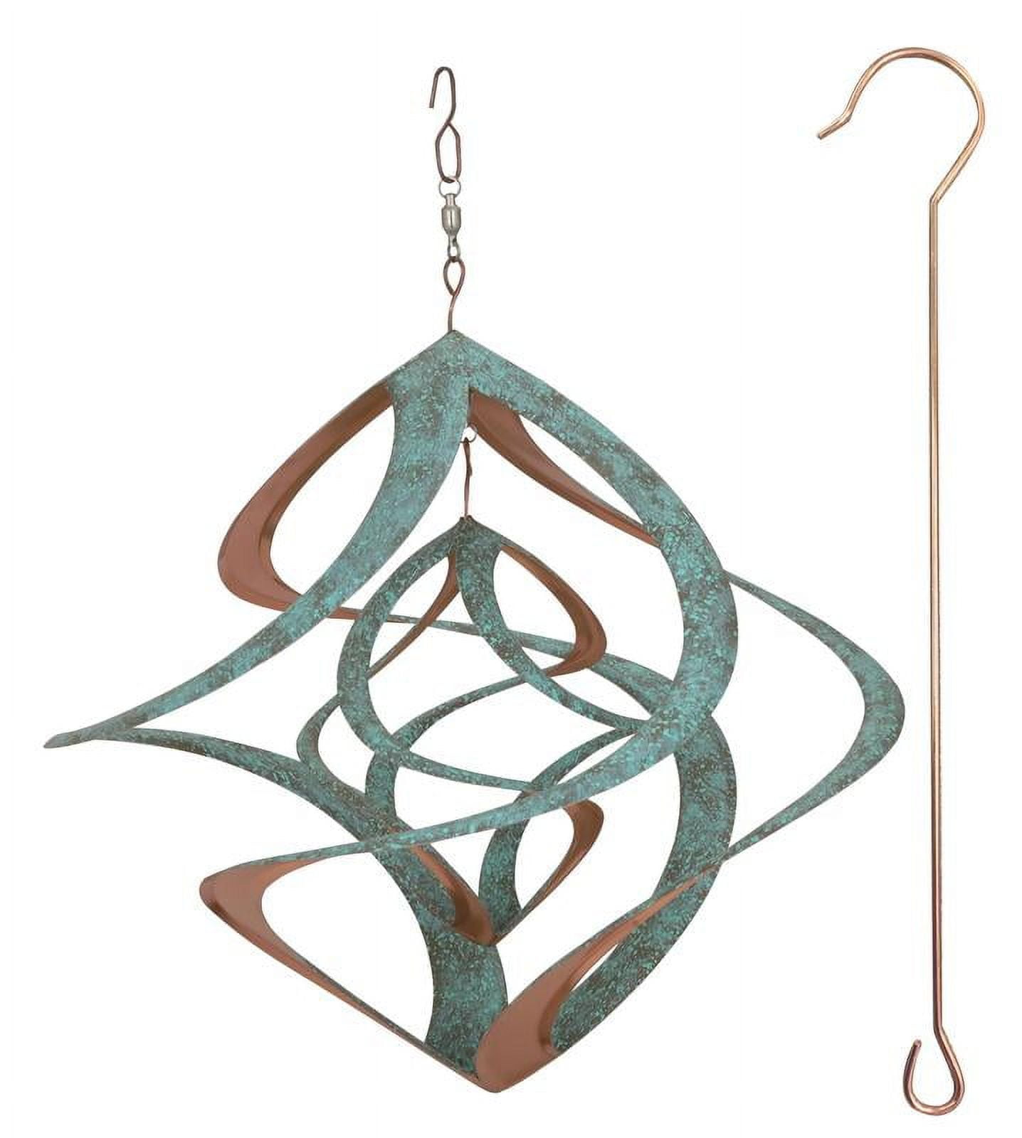 DOUBLE HELIX COSMIX WIND SPINNER: 6" Spinner inside 11" Spinner. Each ...