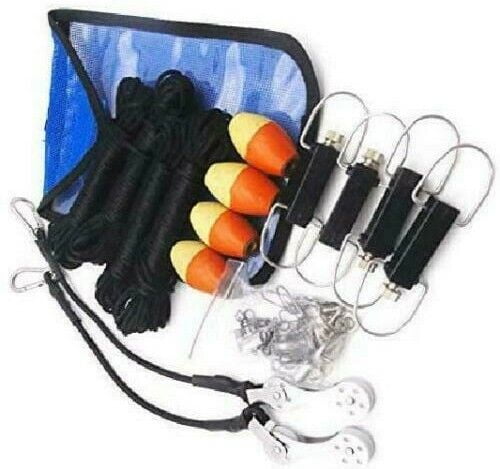 DOUBLE OUTRIGGER POLE RIGGING KIT TACO TIGRESS GEMLUX RUPP GS280 GS390 ...