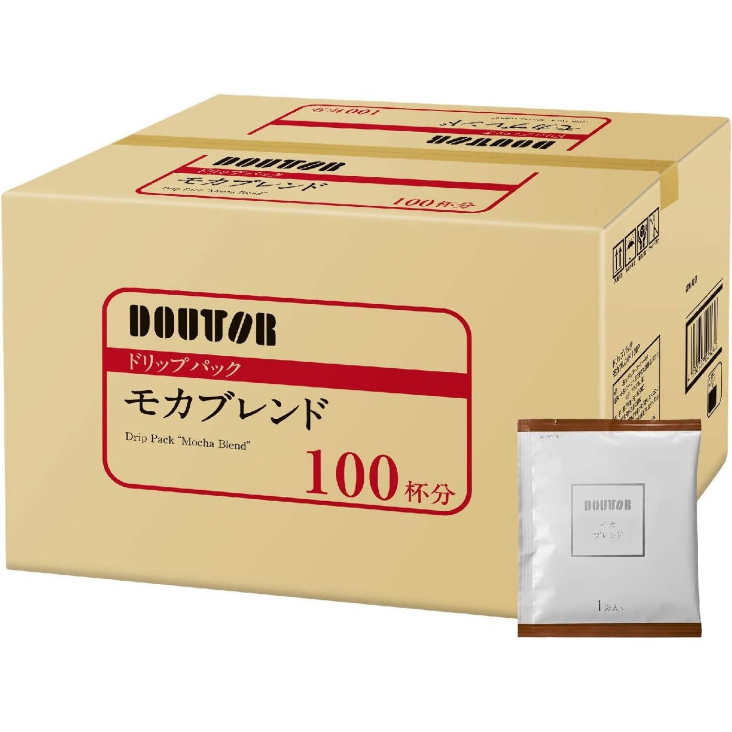 DOUTOR Coffee Drip Pack Mocha Moca Moka Blend 100 Packs Japan - Tokyo ...
