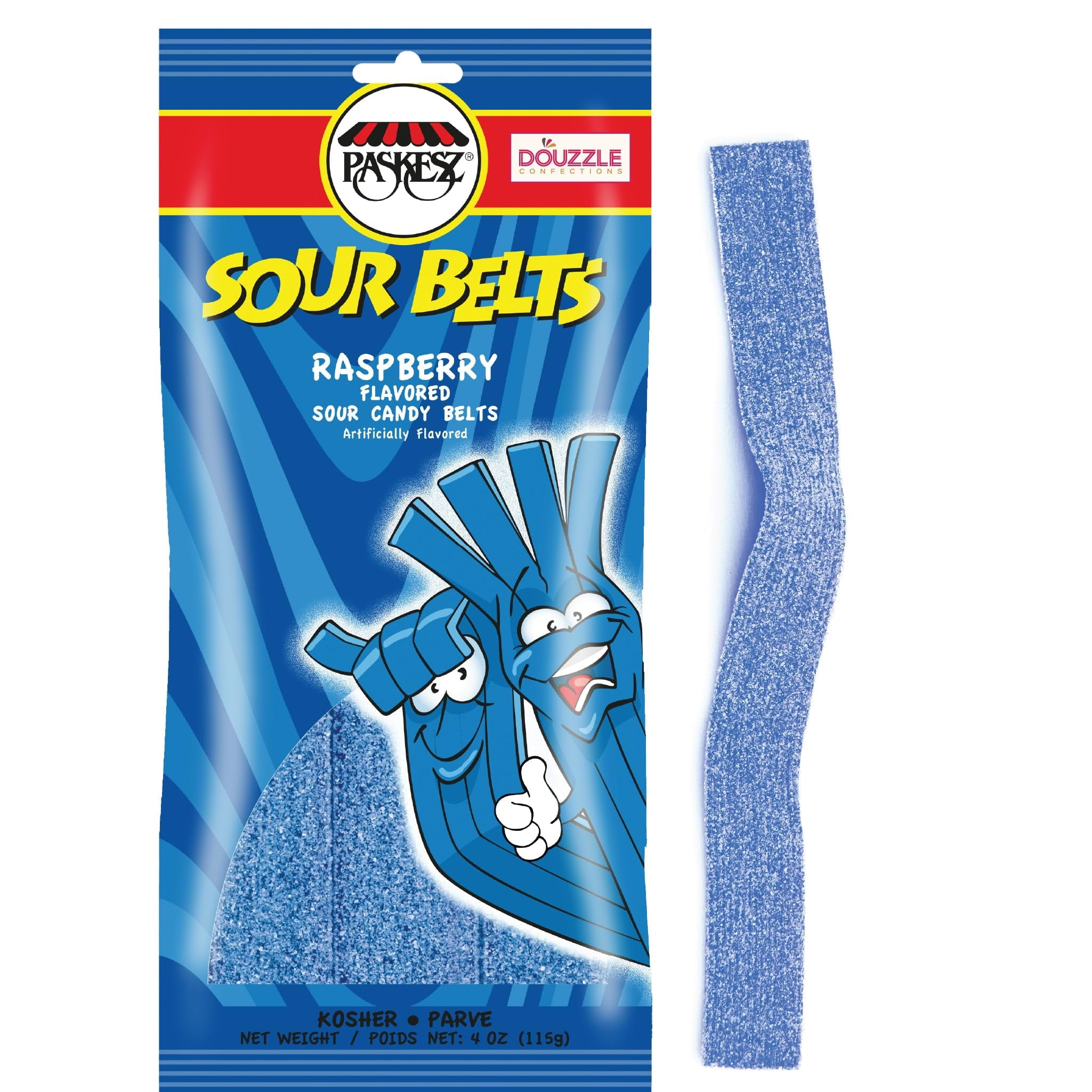 DOUzzle Valentines Day Sweet BCF26 Treats, Sour Belts Chewy Candy ...