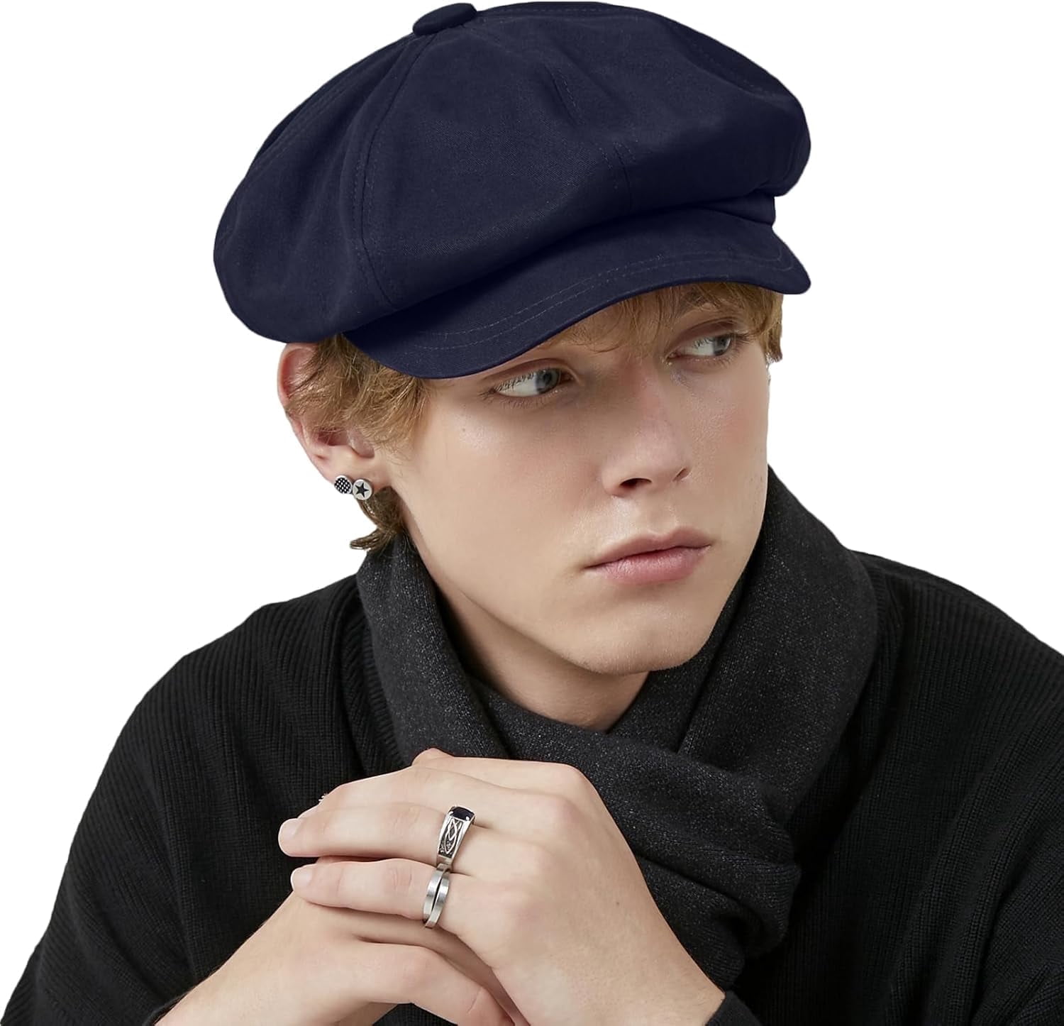 DOVACKA Classic Newsboy Hat, Unisex Ivy League Style Outdoor Casual ...