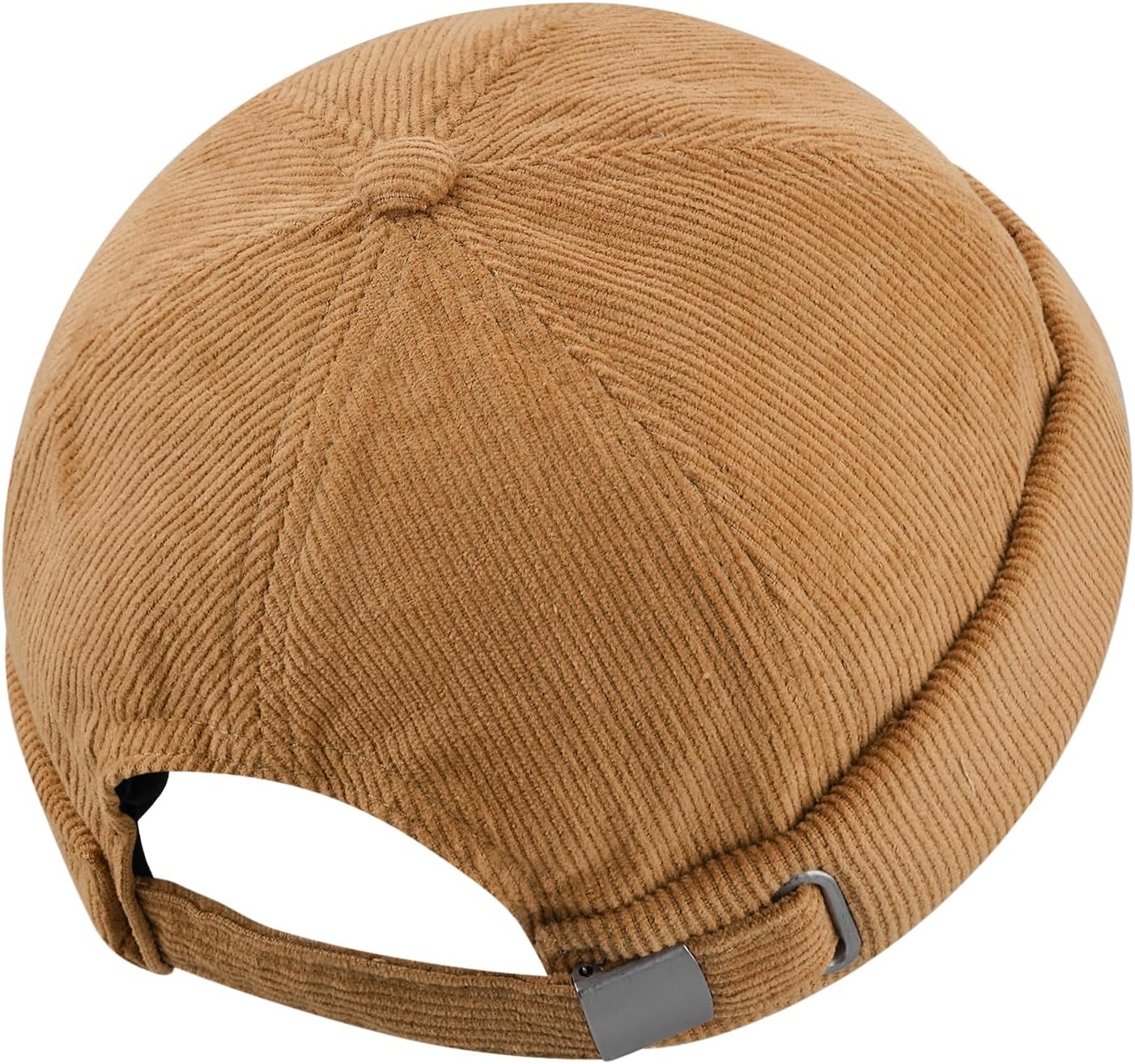 DOVACKA Corduroy Thick Cuff No Visor Caps for Men Retro Worker Hat ...