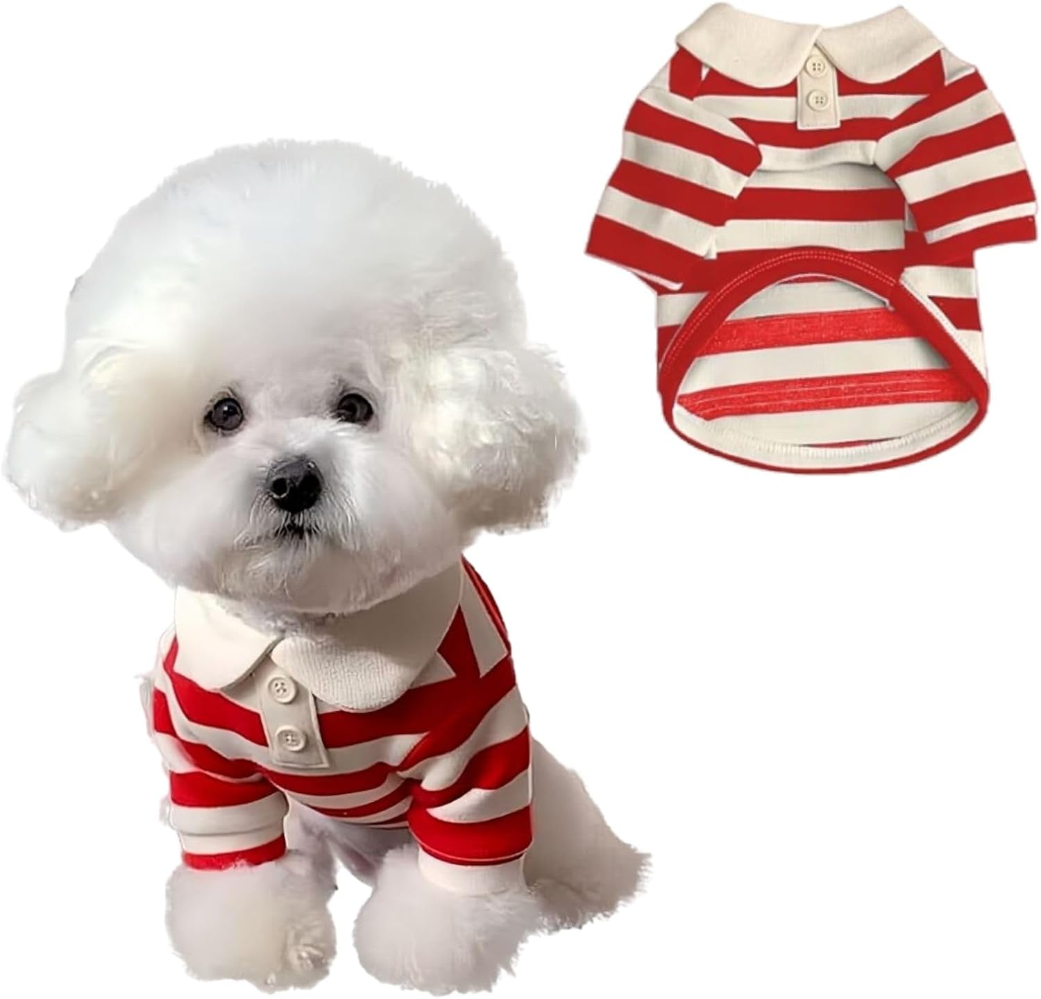 DOVACKA Cute Dog Clothes Boy Dog Shirt for Small Medium Dogs - Summer ...