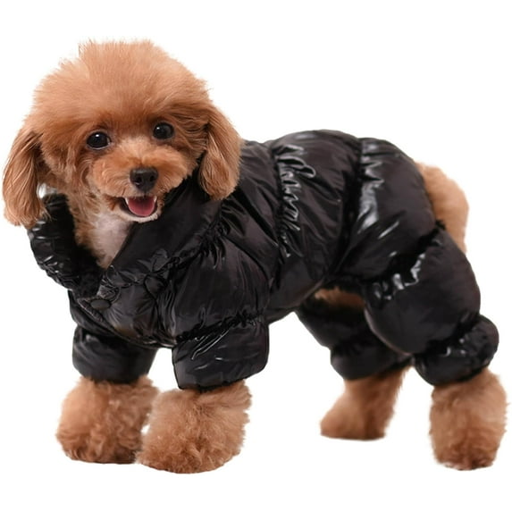DOVACKA Dog Coat, Warm Dog Jacket, Fullbody Winter Coat Snowsuit for ...