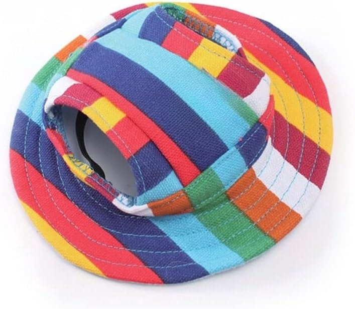 DOVACKA Princess Pet Hat Dog Caps Hats with Neck Strap Adjustable ...