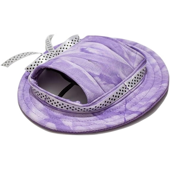 DOVACKA Princess Pet Hat Dog Caps Hats with Neck Strap Adjustable ...