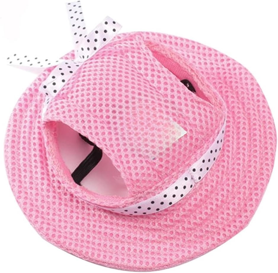 DOVACKA Princess Pet Hat Dog Caps Hats with Neck Strap Adjustable ...