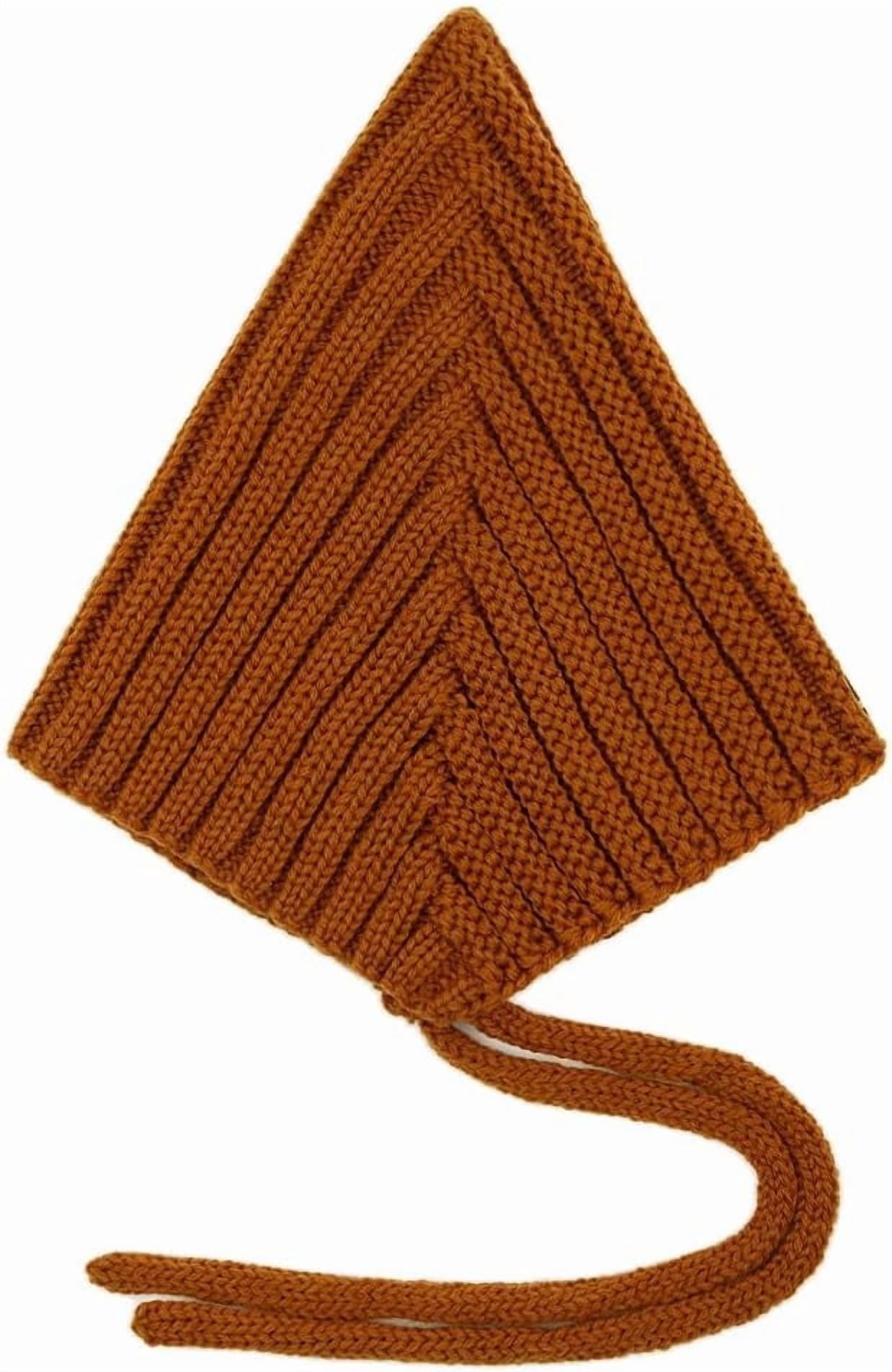 DOVACKA Handmade Wool Knit Elf Baby Hat, Unisex Newborn Beanie Bonnet ...