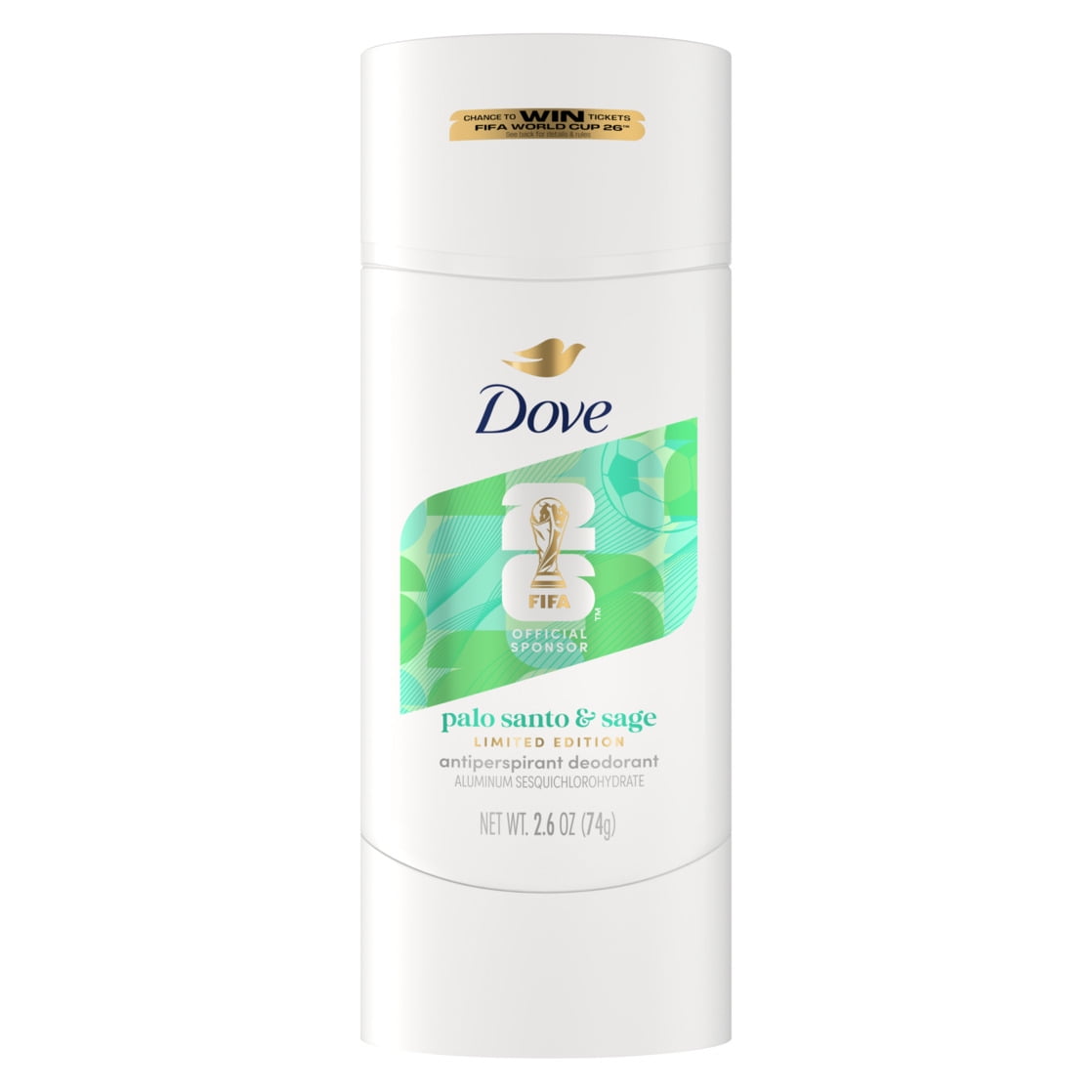Dove Limited Edition FIFA Deodorant Stick for 72-Hour Sweat and Odor ...