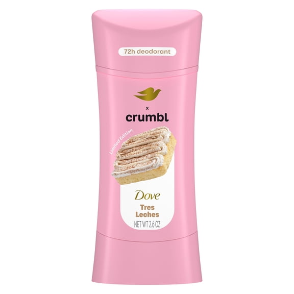 Dove Crumbl Limited Edition Confetti Cake Deodorant Stick, 2.6 oz ...