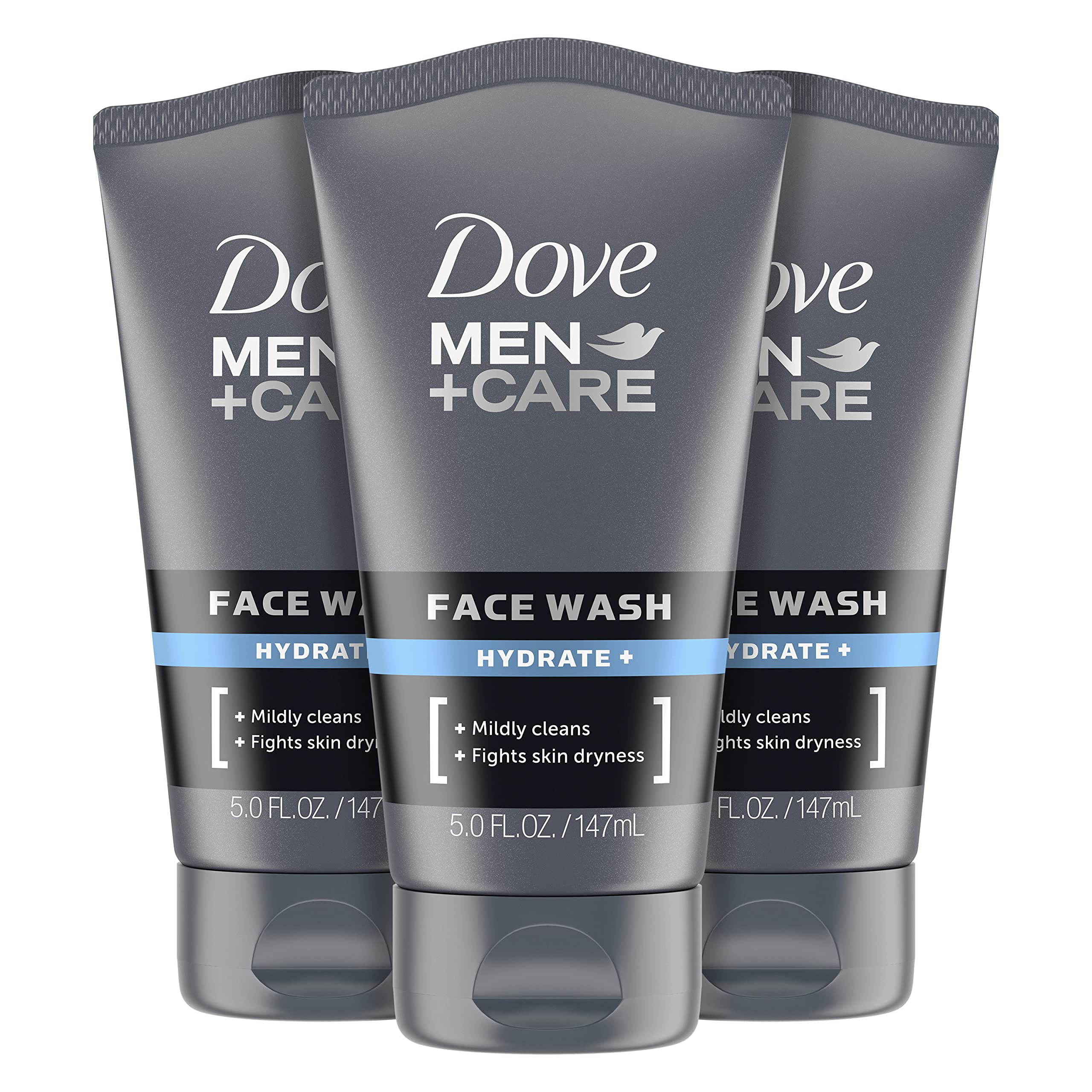 DOVE MEN + CARE SSF20 Face Wash Hydrate Plus Skin Care, 5 Oz, (Pack of ...