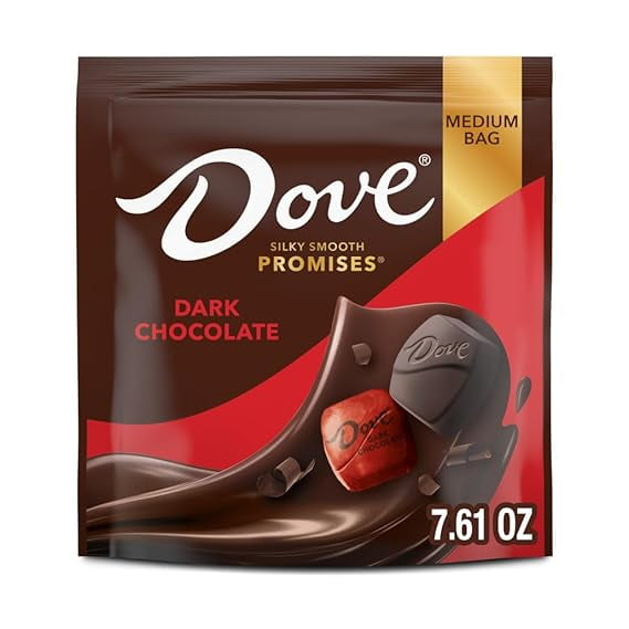 DOVE PROMISES Dark Chocolate Easter Candy, 7.61 oz Bag - Walmart.com