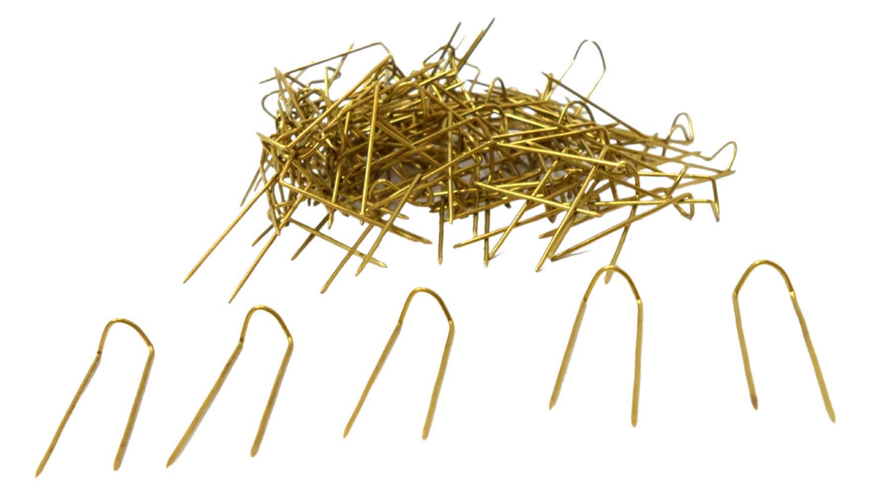 DOVETAIL 1000 Piece Gold-Colored Display Pins | Neat & Organized ...