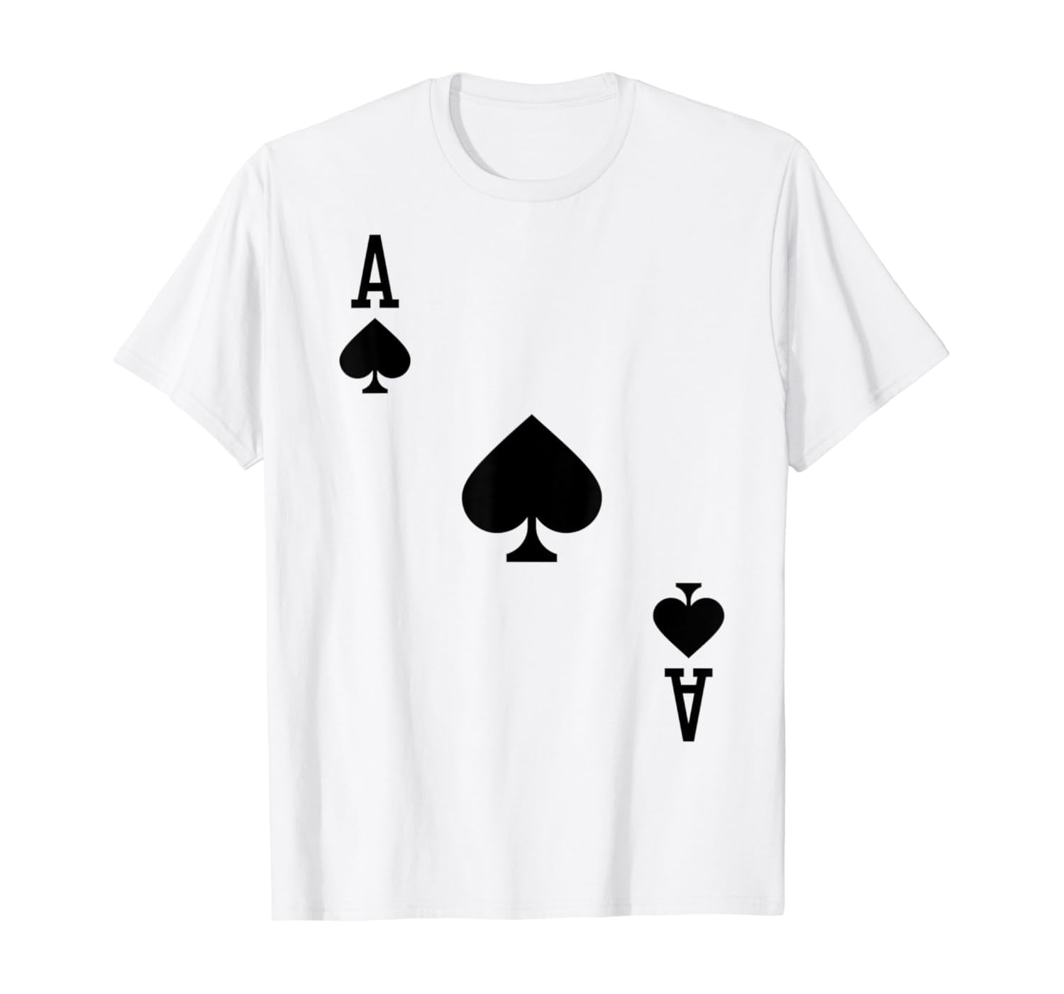 DOVU Ace Of Spades T-Shirt Hal.Low.Een Deck Of Cards Unisex S-5XL Hot ...