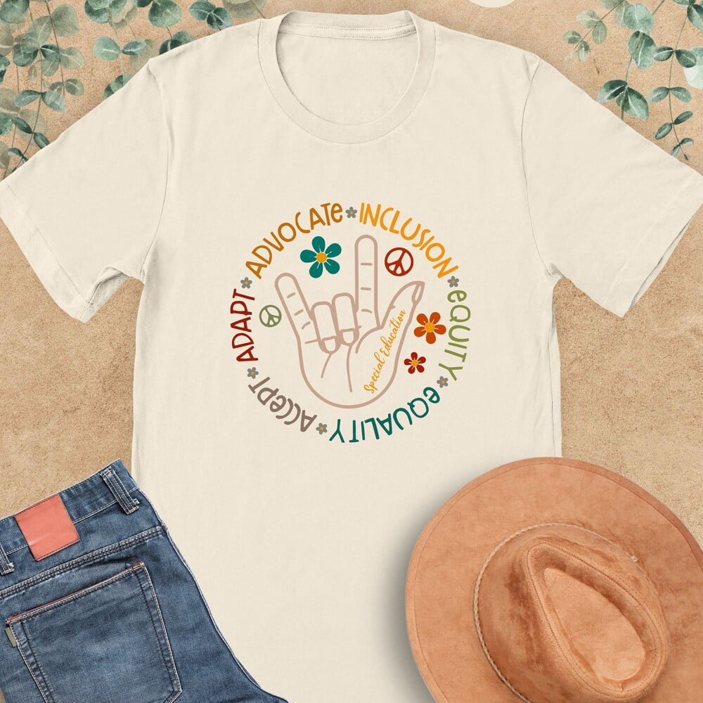 DOVU Adapt Advocate Inclusion Equity Equality Accept Shirt, Special ...
