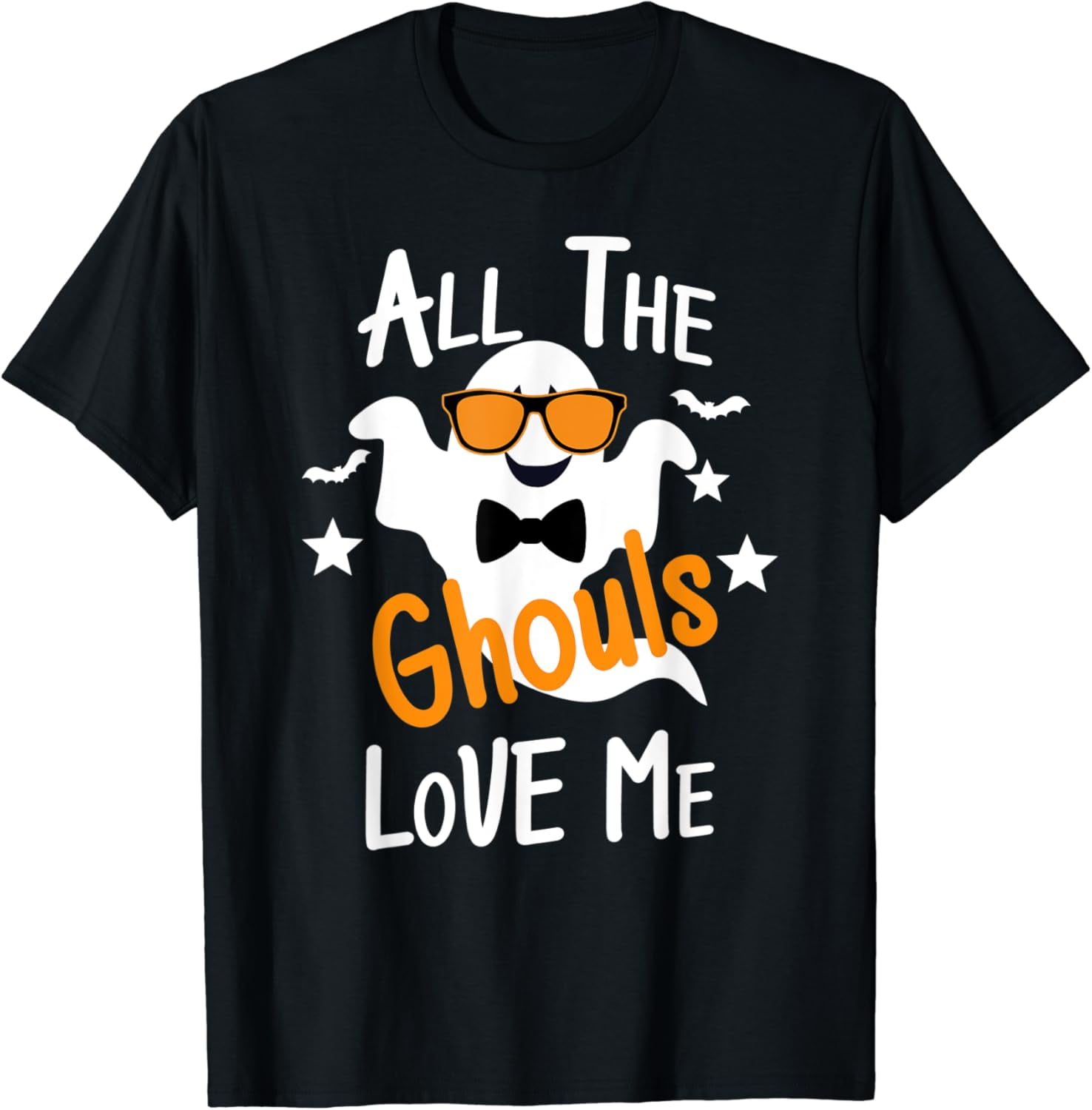 DOVU All The Ghouls Love Me Cute Ghost Funny Hal.Low.Een T-Shirt Unisex S-5XL Hot Trending Shirt ...